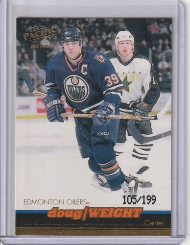 Doug Weight 1999-2000 Pacific Gold 105/199 Edmonton Oilers | eBay