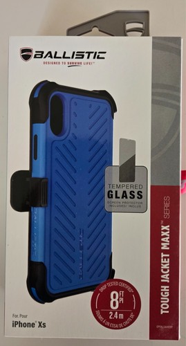 BALLISTIC TOUGH JACKET MAXX SERIES FOR iPHONE Xs – BLUE NEW IN BOX B19-3 | eBay