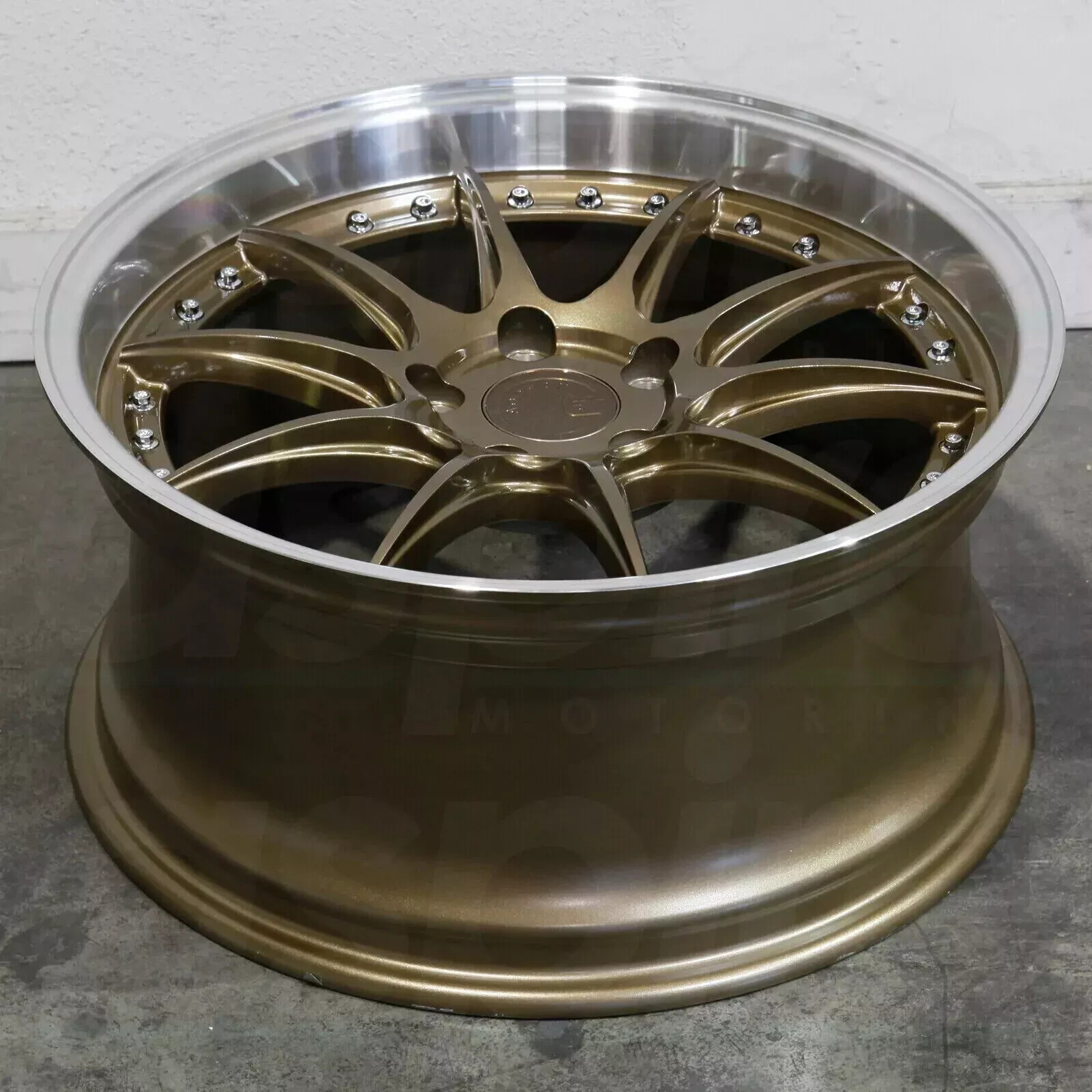 19x8.5 Aodhan DS07 Wheels 5x114.3 Rims 19" Staggered DS7 Bronze Set 4 ...