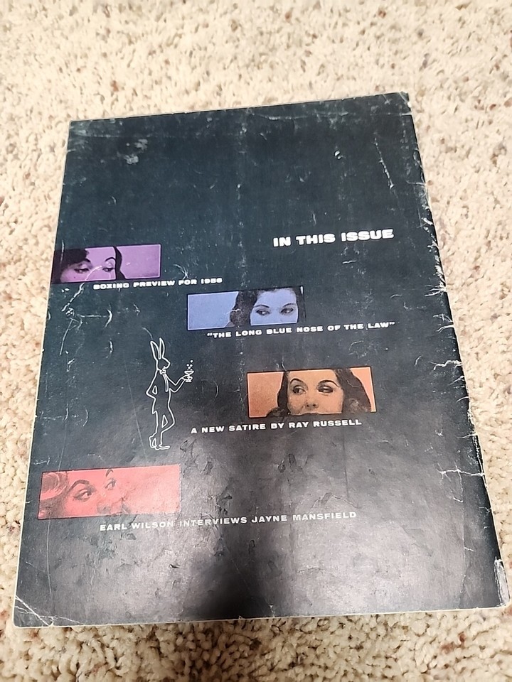 PlayBoy Magazine February 1956 Marguerite Empey and Jane Mansfield ...