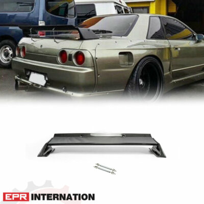Carbon Glossy RB Style Fit For Nissan R32 GTR Rear Spoiler Wing | eBay
