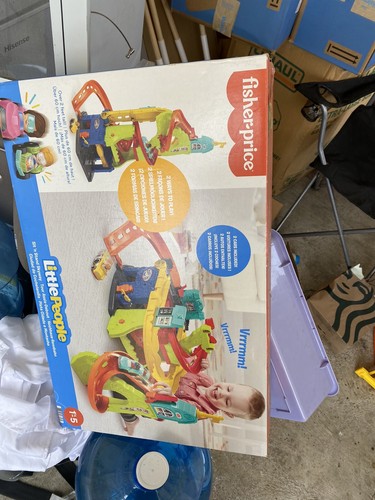 Fisher Price Little People Sit 'N Stand Skyway 2-in-1 Vehicle Racing ...