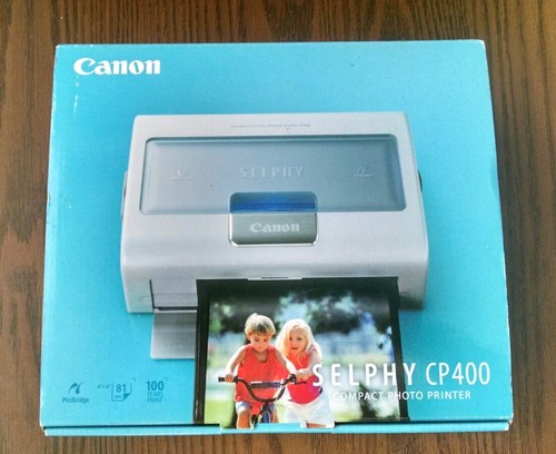 Canon Selphy CP400 Compact Photo Printer. Complete NEW..never out of ...