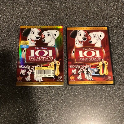 101 Dalmatians (DVD, 2008, 2-Disc Set, Platinum Edition) USA ...