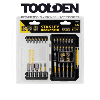 Stanley STA88557-XJ FATMAX Impact Torsion Bit Set in Multi-Stack Case ...