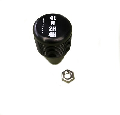 NP-205 D-300 D-20 transfer case shifter knob, US made, black anodized ...