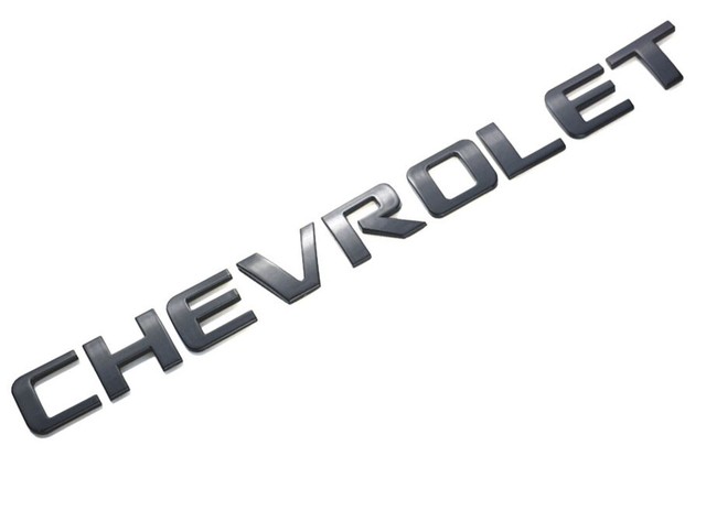 1x Chevrolet Letter Emblem Badge Glossy Plastic for Chevrolet Gm ...