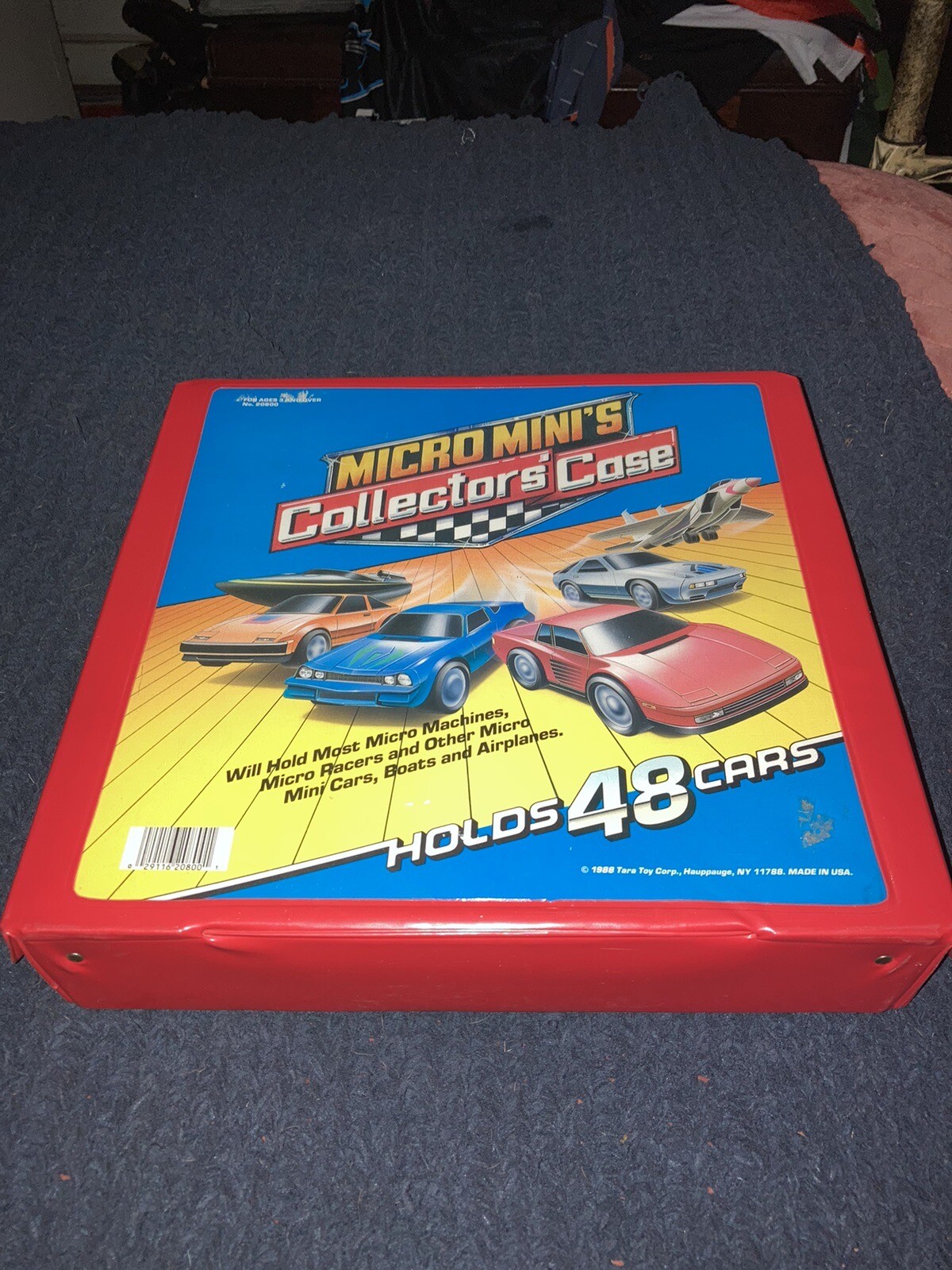 Micro Mini's case with 36 micro Machines Cars, Trucks, Planes and ...