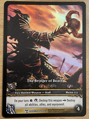 The Bringer Of Death Foil EA World Of Warcraft Archives 277/319 WoW ...