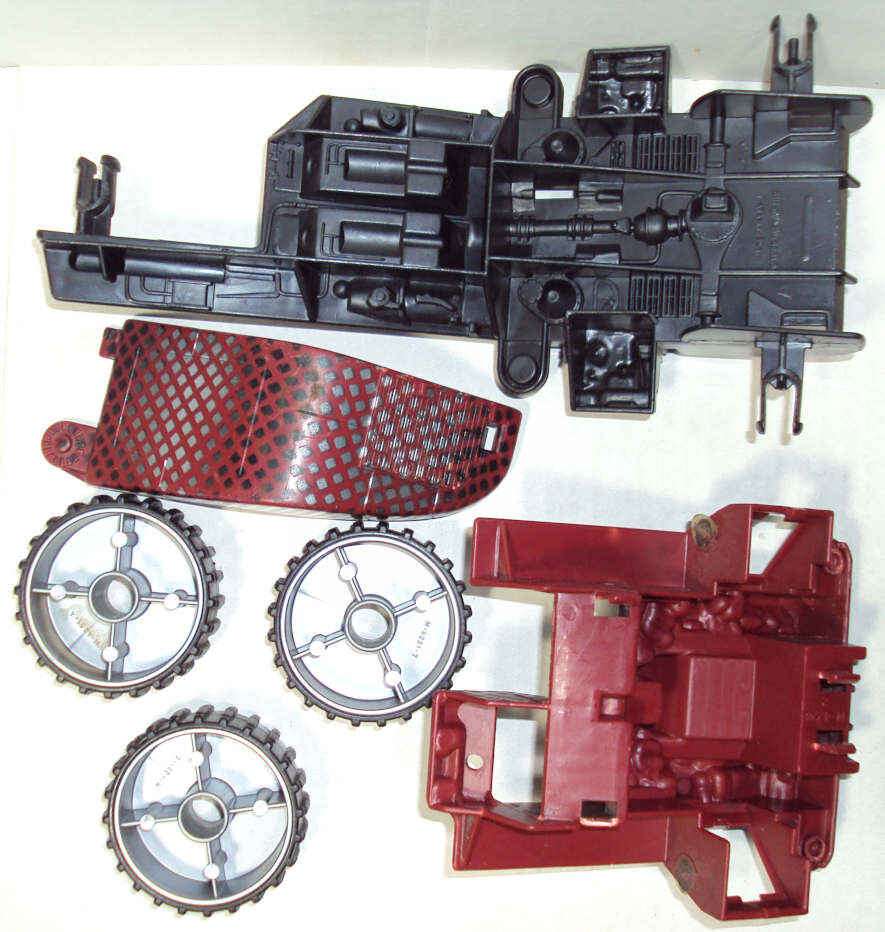 GI Joe Cobra Python Patrol STUN 1989 Vintage Vehicle Hasbro Incomplete ...