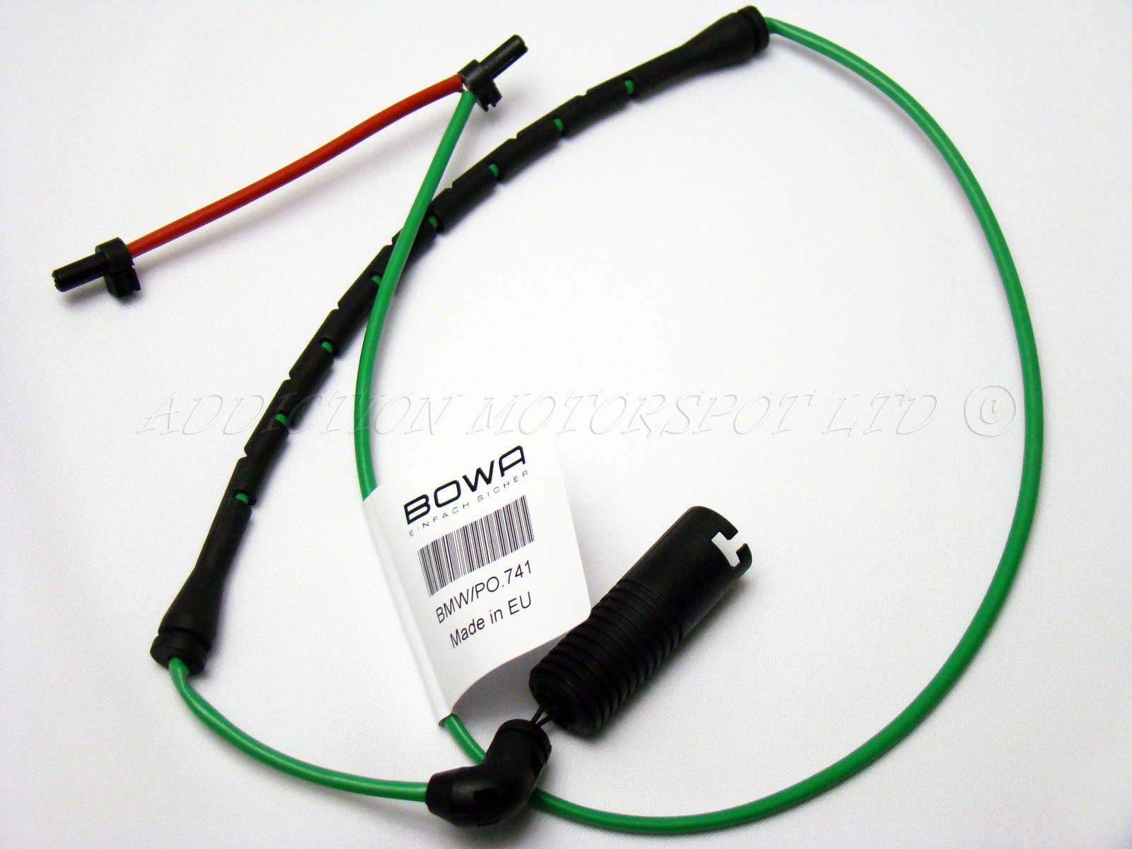 Front Brake Pad Wear Wire Sensor Bmw E46 M3 CSL with Porsche Caliper ...