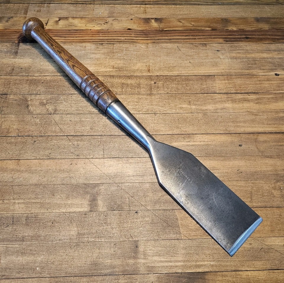 RARE Antique SLICK CHISEL 2-15/16" Timber Framing Chisel 1860s WILDER ...