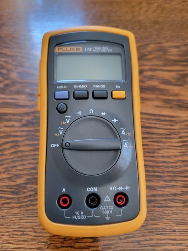 Fluke 112 true RMS digital multimeter with leads | eBay