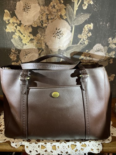 Coach Brown Pocketbook Original Leather Bag | eBay