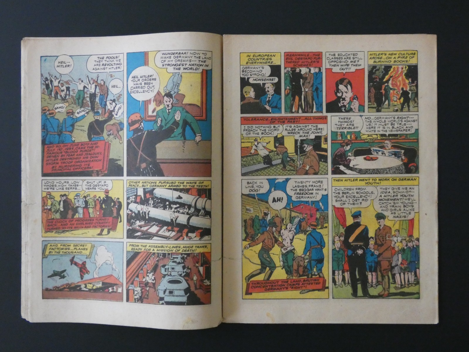 Real Life Comics #3 Nedor 1942 (28) Pages Only Coverless Incomplete ...