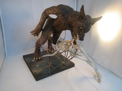 Vintage 1989 Screamin Models Werewolf Vinyl Model Kit Pre Painted | eBay
