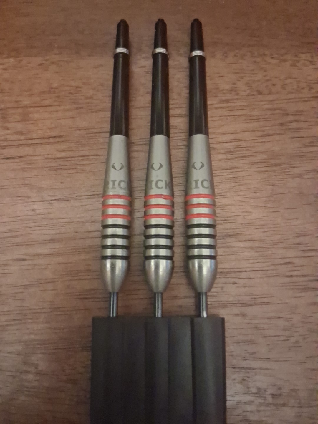 Alan Glazier 27g 90% Tungsten Darts Set Steel Tip Darts | eBay UK