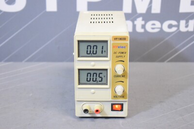 Mastech HY1803D DC Power Supply Variable Regulated 18V 3A | eBay