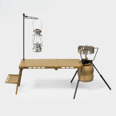 Solo Camping Aluminum Folding Table Lightweight Hiking Camp Stove Table ...