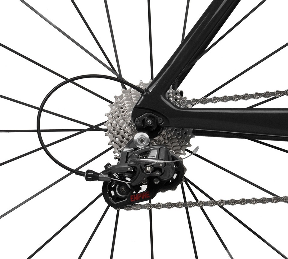 52cm Aero Carbon bicycle Road bike frame 700C Wheel Clincher Race V ...