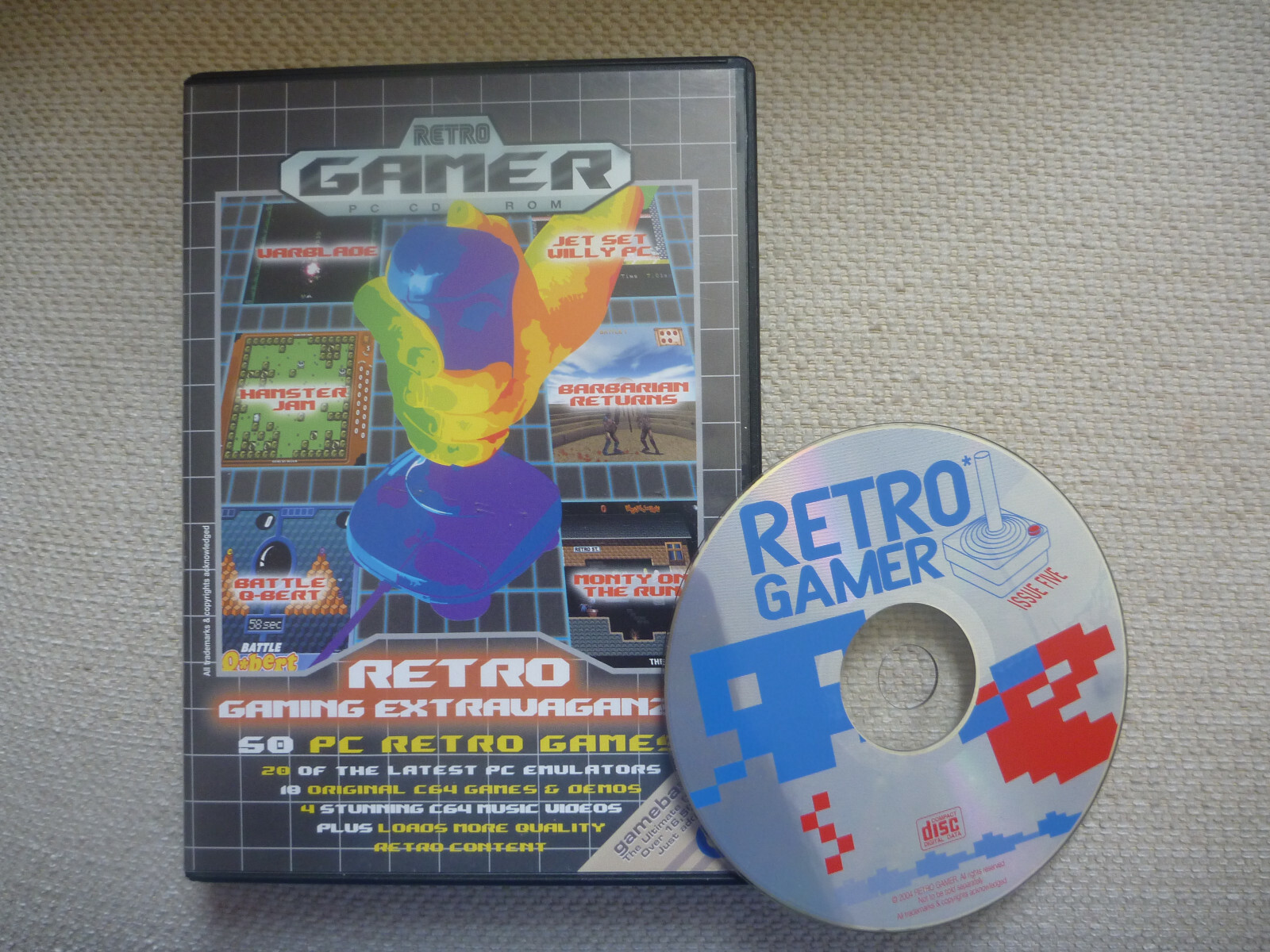 Retro Gamer Issue 5: Retro Gaming Extravaganza PC CD-ROM Commodore 64 ...