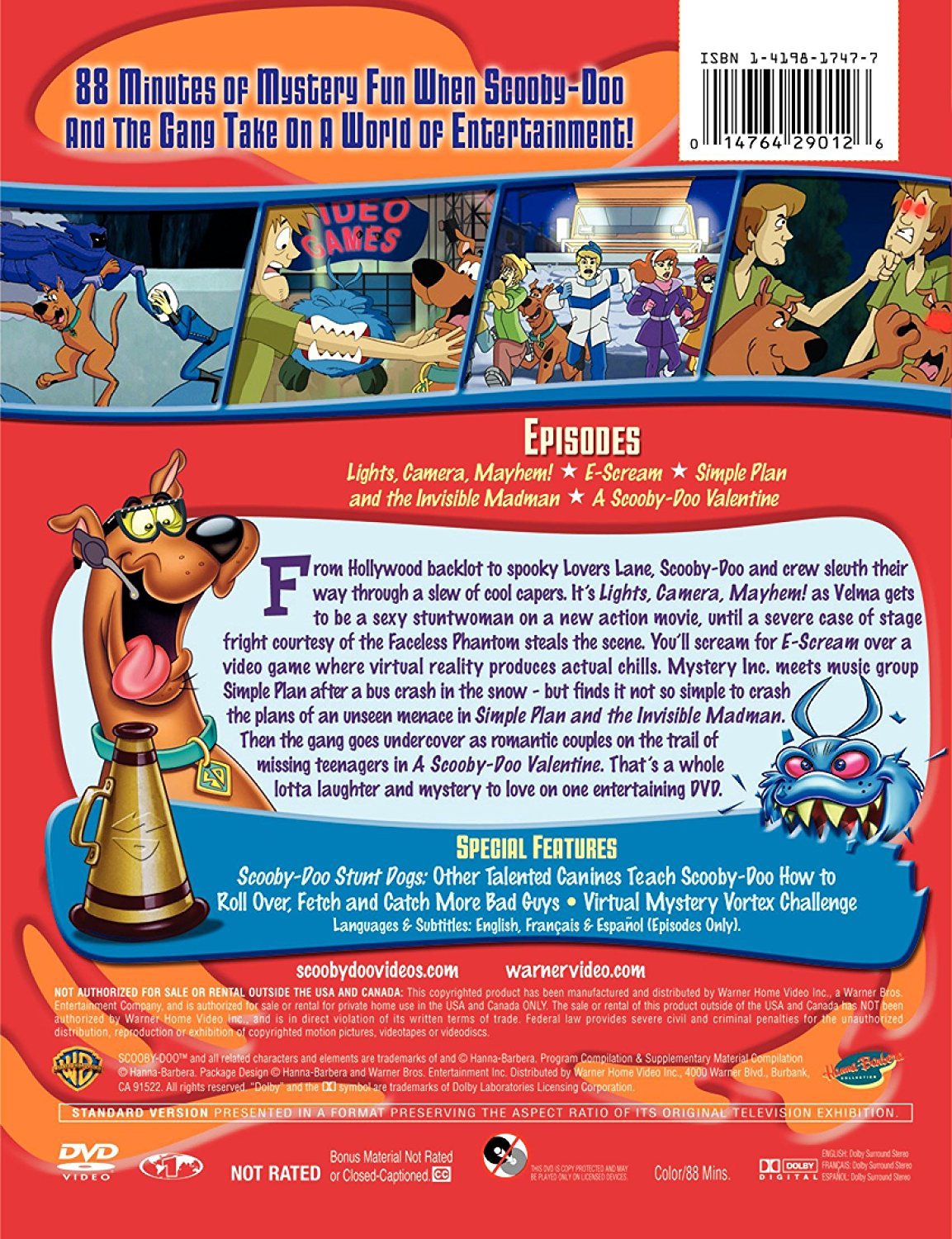 NEW What's New Scooby-Doo Vol 8 Zoinks CAMERA ACTIION VOLUME SCOOBYDOO ...