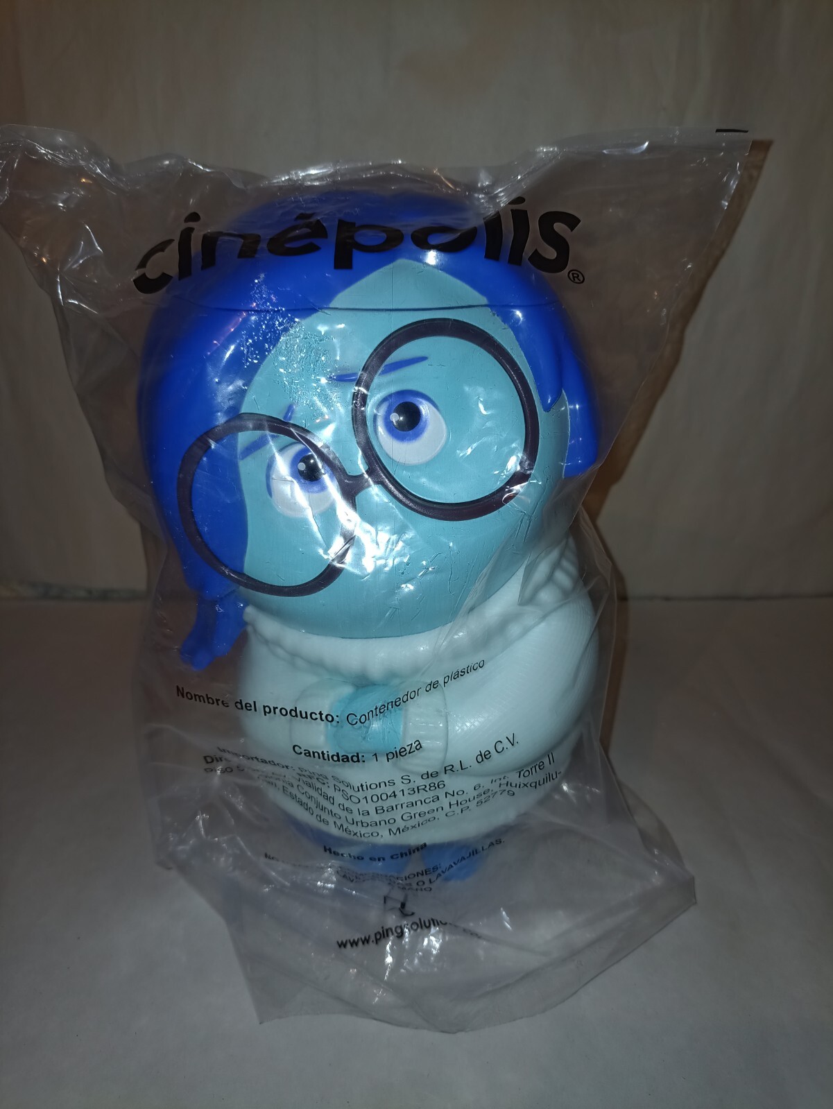 DISNEY PIXAR INSIDE OUT 2 Sadness BUCKET New | Grelly USA