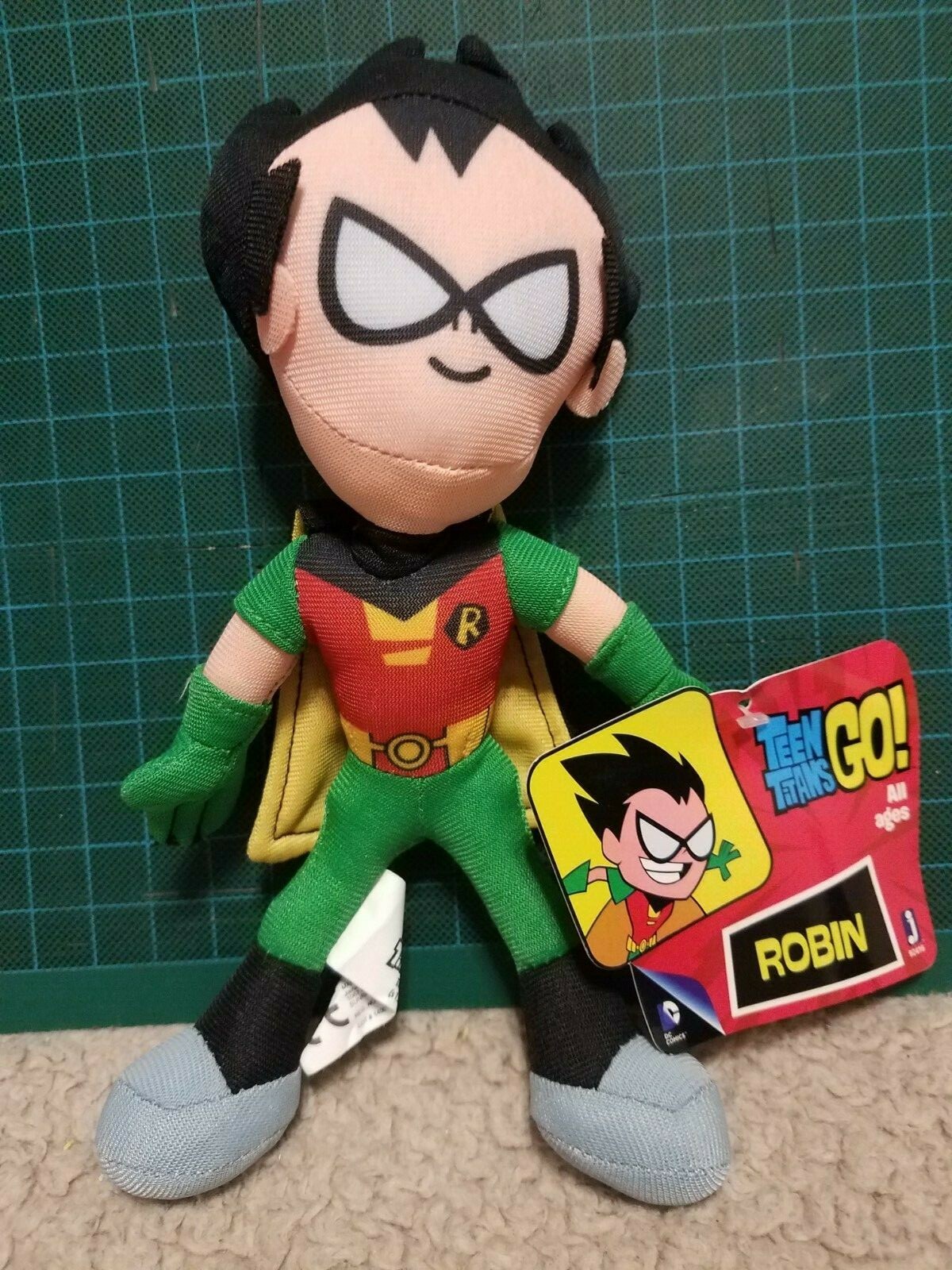 TEEN TITANS GO ! ~ ROBIN ~ 7" Plush Doll by Jazwares 2013 | eBay