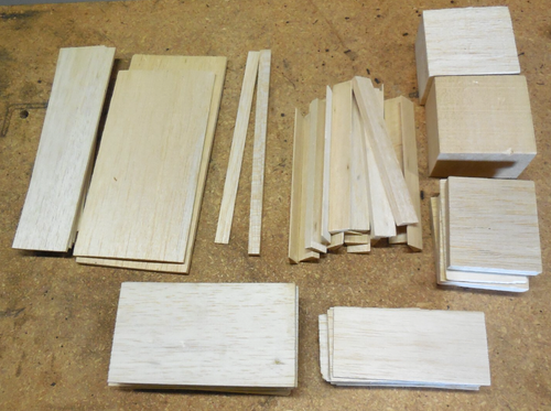 Lot of 55+ Pieces Balsa Wood Blocks Sheets Rectangles | eBay