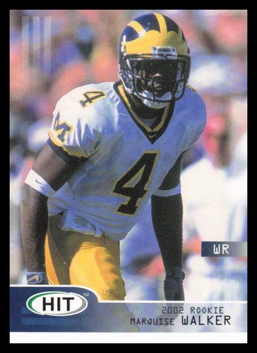 2002 SAGE HIT #4 Marquise Walker Michigan Wolverines | eBay