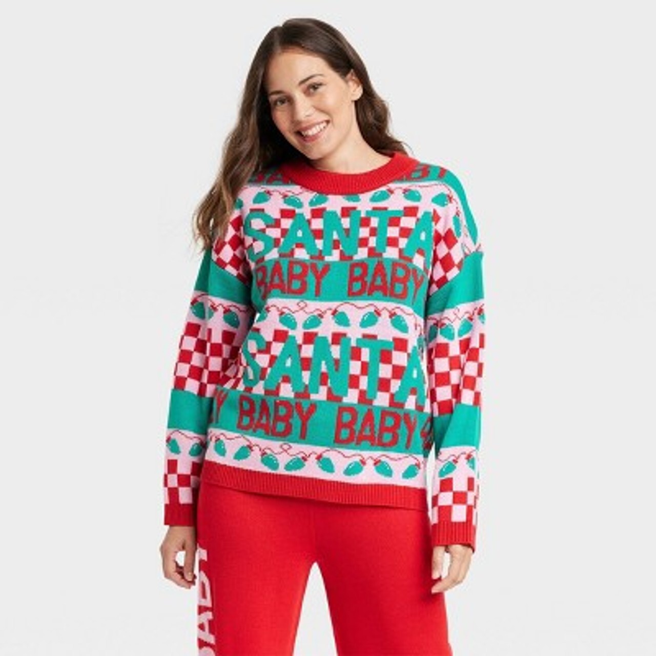 Women's Santa Baby Holiday Graphic Sweater Size XXL Grayson Threads NWT ...