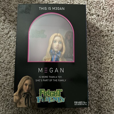 M3GAN MEGAN Doll/Plush Box Set Culture Fly FRIGHT FRIENDS Horror ...