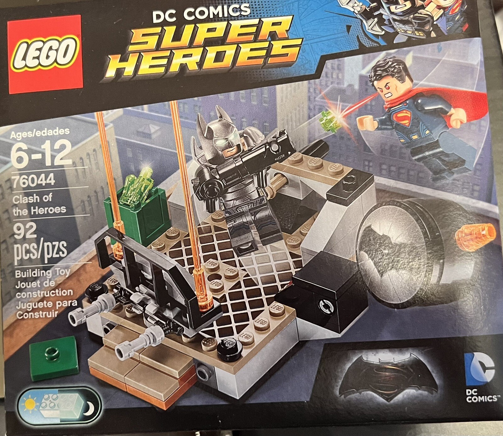 LEGO DC Comics Super Heroes: Clash of the Heroes (76044) no minifigs ...