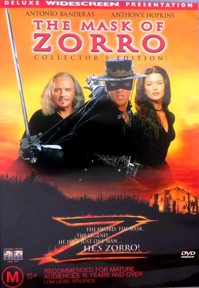 Zorro Anthony Hopkins Mask Of Zorro Anthony Hopkins Hi Res Stock