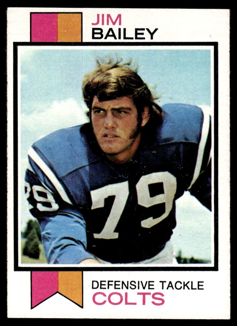 1973 Topps Jim Bailey Baltimore Colts #177 | eBay