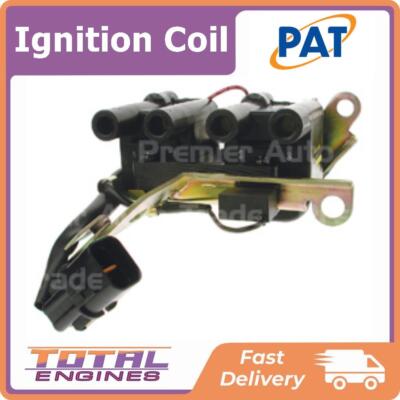 PAT Ignition Coil Coil Pack - 4 Pin Square Plug fits Mitsubishi Lancer ...