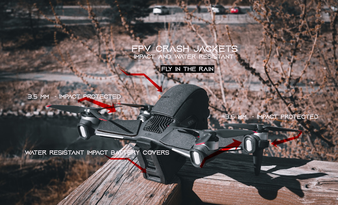 DJI FPV Rain Jackets: Impact & Water Resistant | eBay