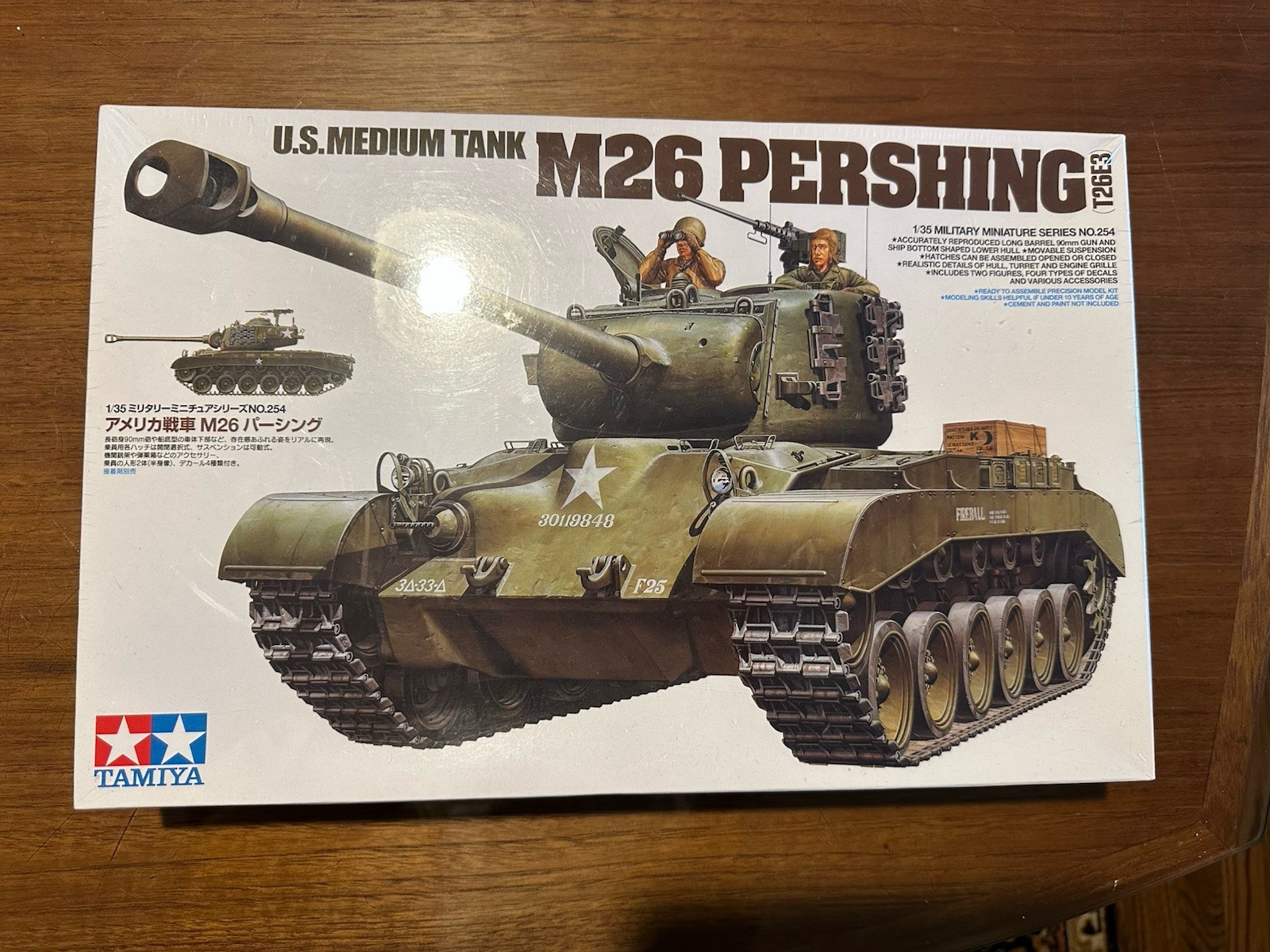 Tamiya 35254 1/35 Model Kit U.S Medium Tank M26 Pershing T26E3 Sealed In Box | eBay