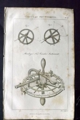 Good 1813 Antique Print. Circular Instruments 41 | eBay