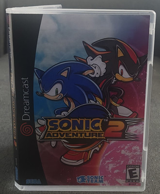 Sonic Adventure 2 Dreamcast Custom Case! | eBay