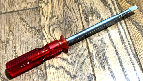VTG Blue Point Tools Quick Wedge Split Starter Flat Tip Screwdriver ...