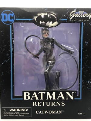 Diamond Select Toys DC Gallery Batman Returns Movie Catwoman PVC Statue ...