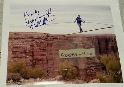 Nik Wallenda Signed Autograph COA Tightrope Walker COA Grand Canyon | eBay