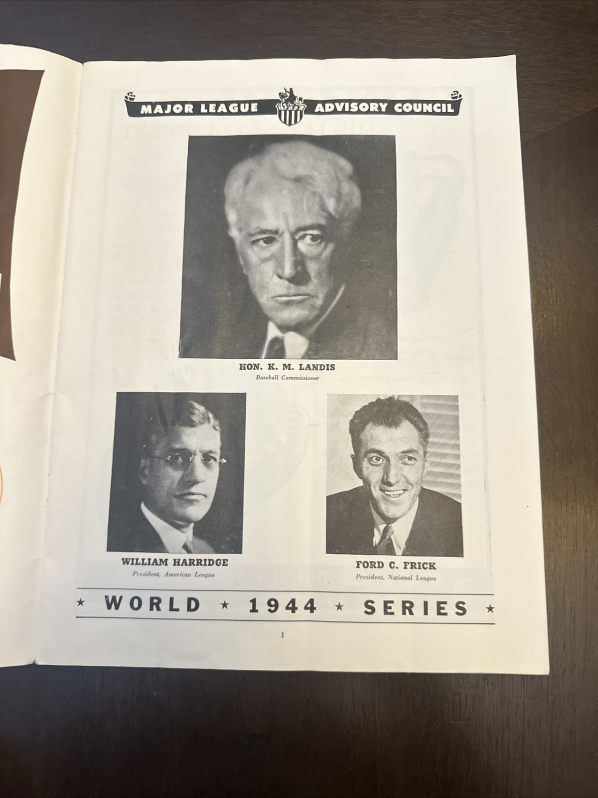 1944 World Series Browns vs Cardinals Program - RARE | eBay