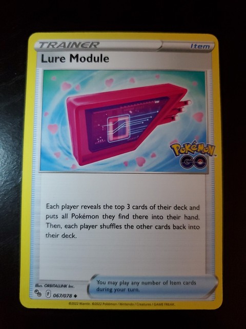 Pokémon TCG Lure Module Pokemon Go 067/078 Uncommon for sale online | eBay