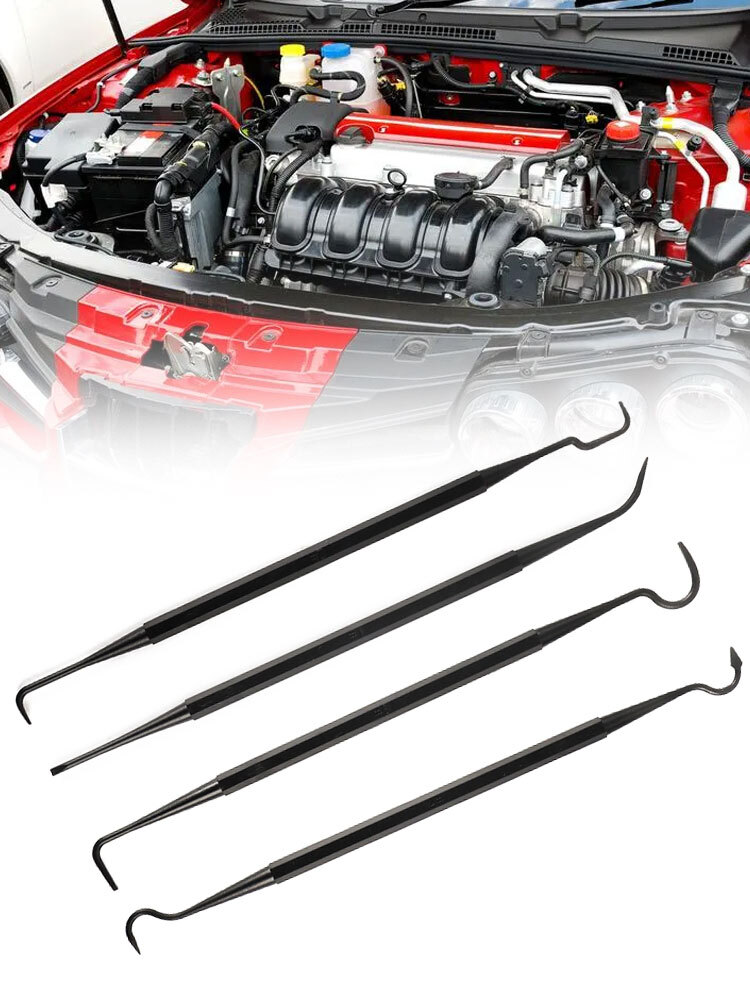 4 Nylon Pick Set Multipurpose Car Detailing Cleaning Tool Accessories ...