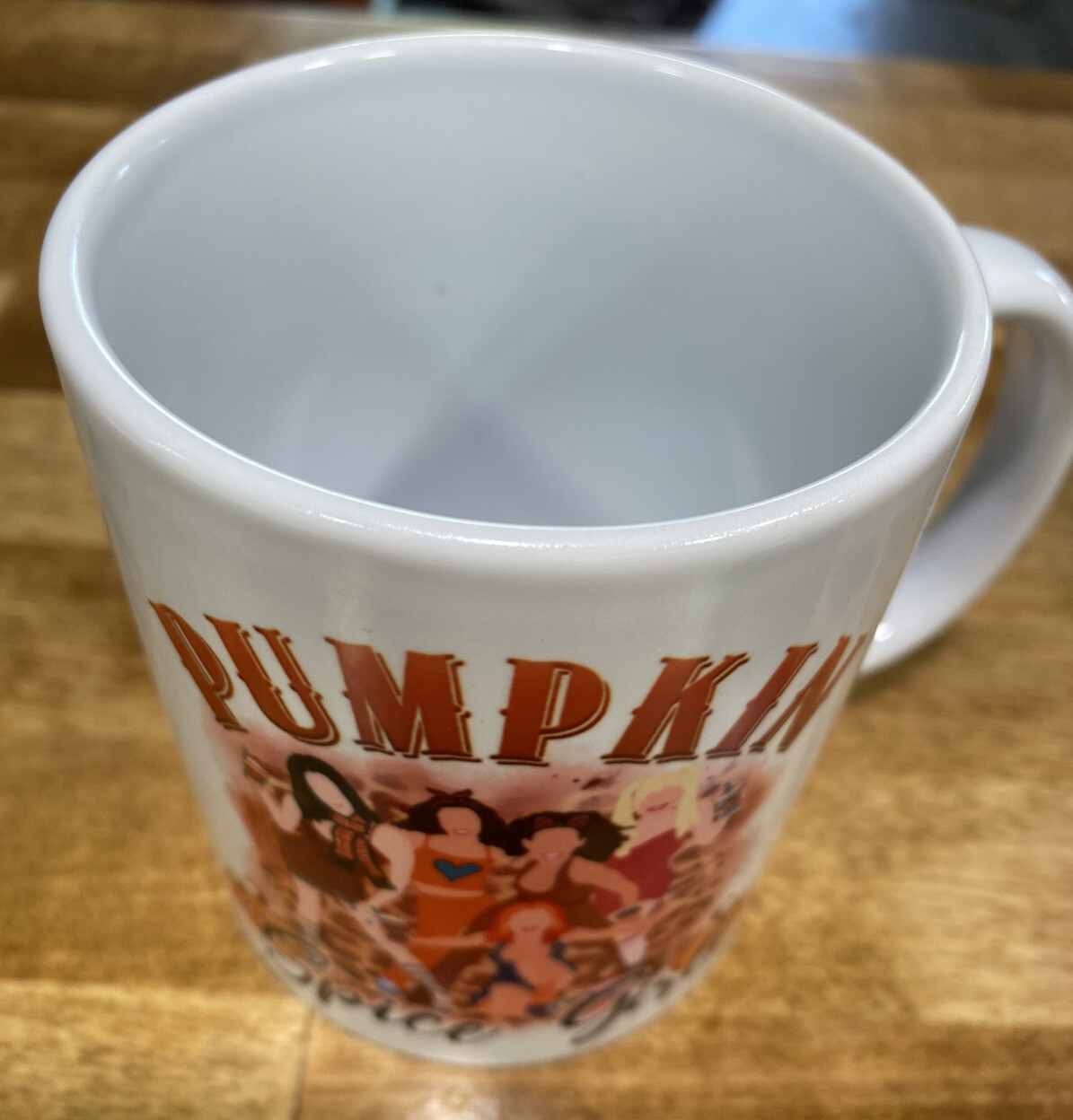 Rare Vintage Spice Girls ‘Zig A Zig Ahhhhh!!!’ Pumpkin Mug Cup ...