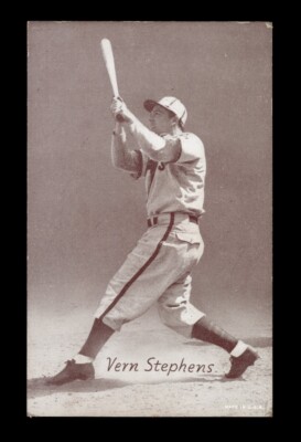 1947-66 Exhibits Set-Break Vern Stephens VG-VGEX (marked) *GMCARDS* | eBay