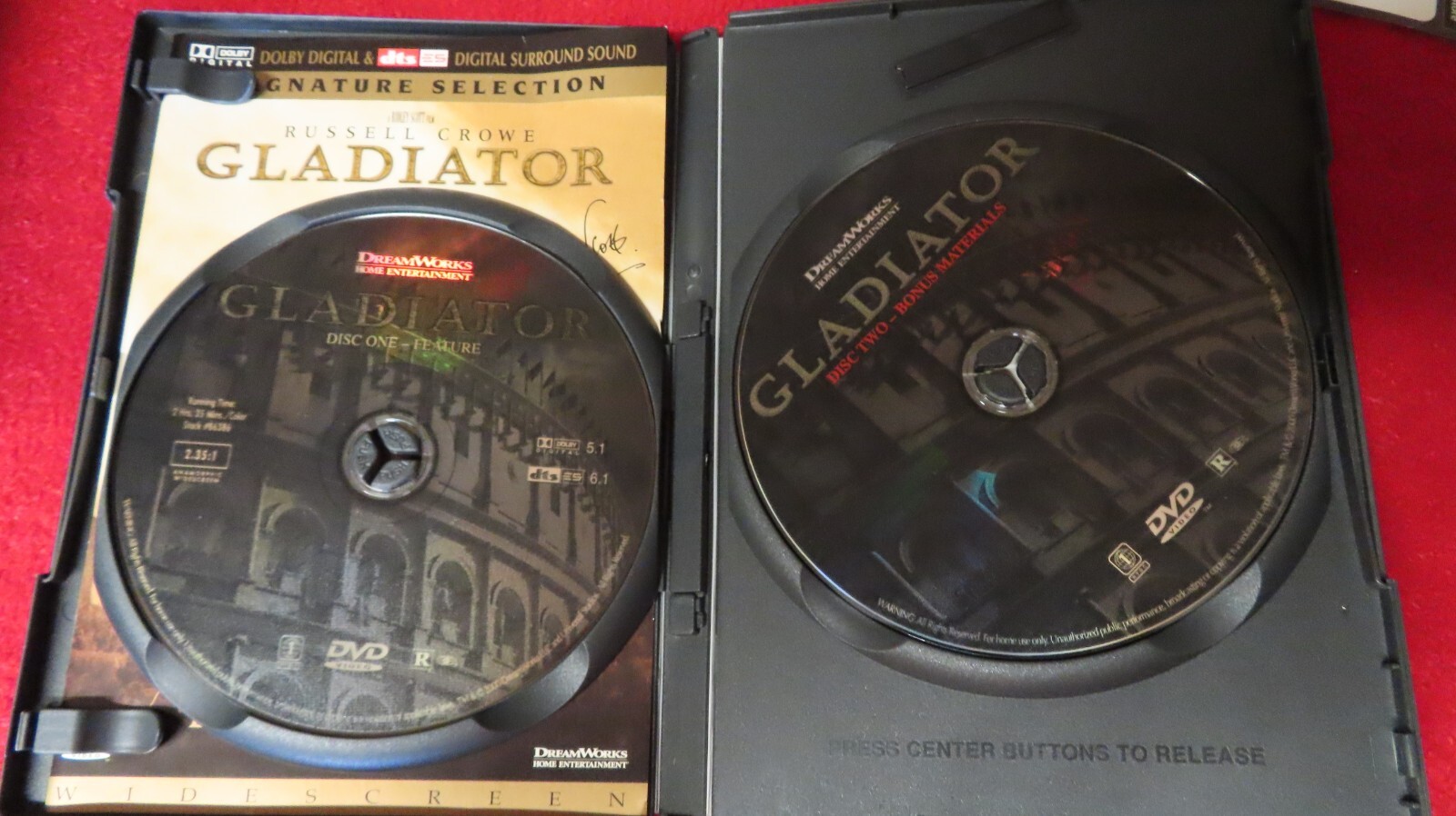 Gladiator Signature Selection DVD | eBay