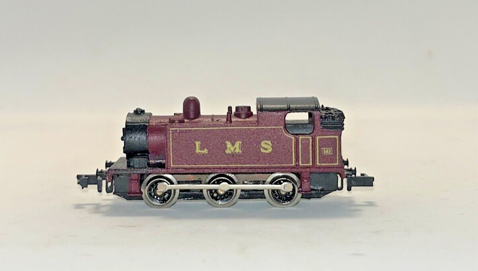 N Scale Graham Farish 583 0-6-0T NE3M Locomotive Maroon Original Box | eBay